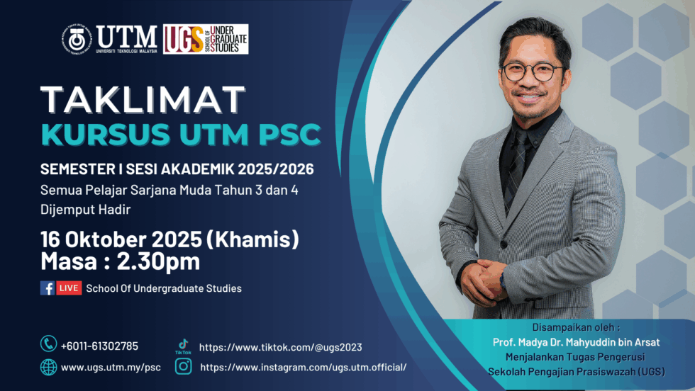 UTM PROFESSIONAL SKILLS CERTIFICATE ( UTM PSC) | School of ...